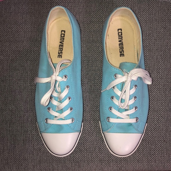 Converse | Shoes | Baby Blue Converse Sneakers | Poshmark